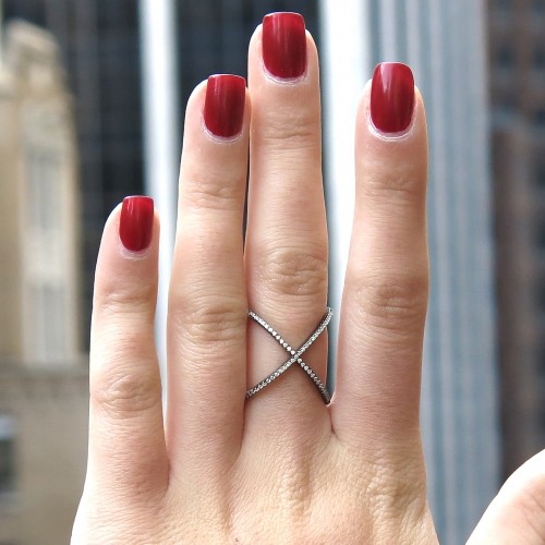 Sterling Silver Cage Rings - 4 Finishes