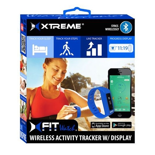Xtreme XFit Bluetooth Fitness Watch with Digital Display - 5 Colors