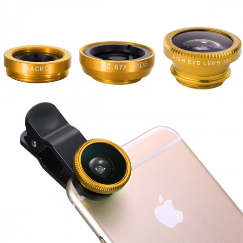 BluTecQ Universal Clip-on Camera Lens - 5 Colors