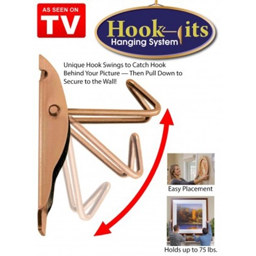 64 Piece Set: Hook-Its Wall Hanging System