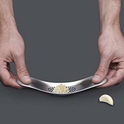 Stainless Steel Garlic Crush Press