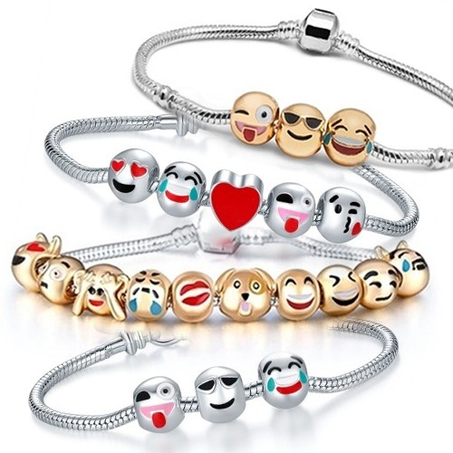 Emoji Charm Bracelets - 9 Styles