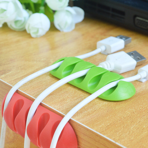 5-Port Cable Clip - 5 Colors