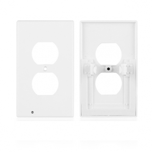 Outlet Cover with LED Night Light - 2 Styles
