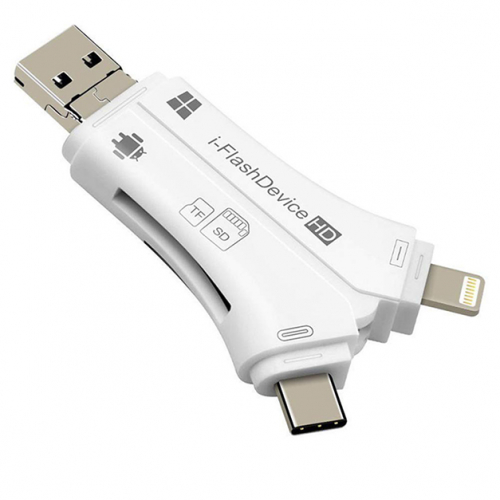 4-in-1 Media Transfer with Memory Card