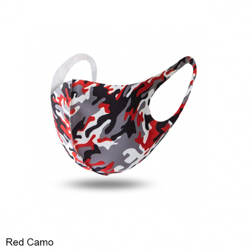 6 Pack: Fun Prints Single-Ply Reusable Fabric Face Masks - 10 Options