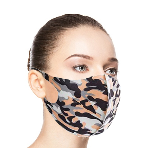 6 Pack: Fun Prints Single-Ply Reusable Fabric Face Masks - 10 Options