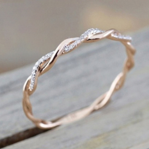 Women's Fashion Gold Ring - 3 Finishes