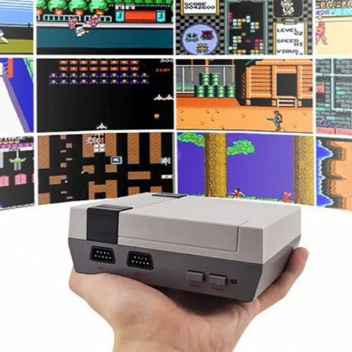 Retro Game-Box with 400 Built-In Games - 5 Colors