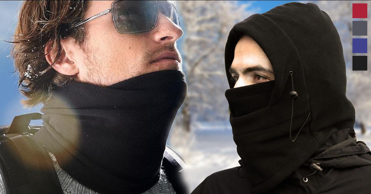 Balaclava Thermal Fleece Face Mask - 4 Colors