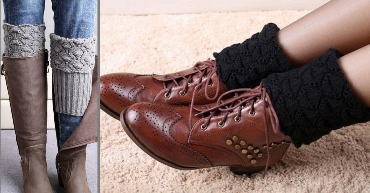 Laced Boot Cuffs - 4 Colors