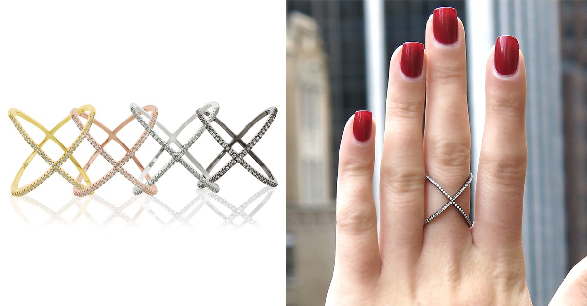 Sterling Silver Cage Rings - 4 Finishes