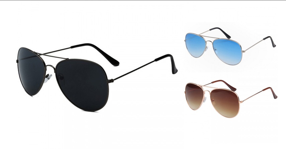 Classic Aviator Sunglasses - 15 Colors