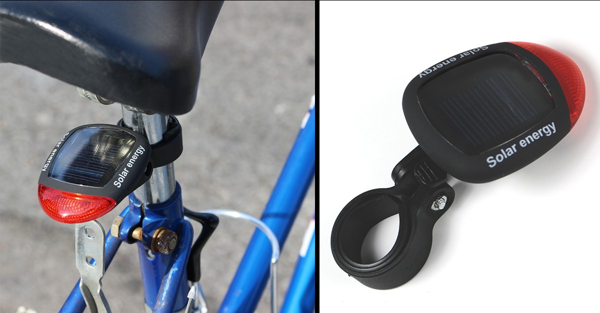 Solar Bike Tail Light