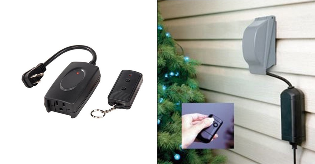 Westek Outdoor Lights Wireless Remote and Receiver Kit