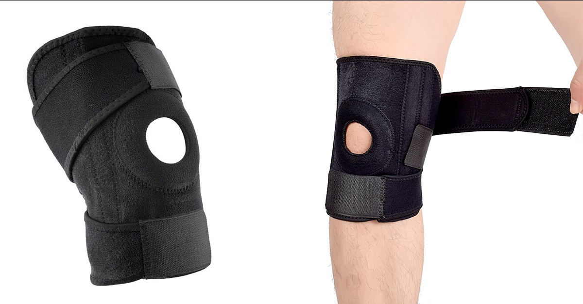 1 or 2 Pack: Copper Infused Knee Support Sports Wrap