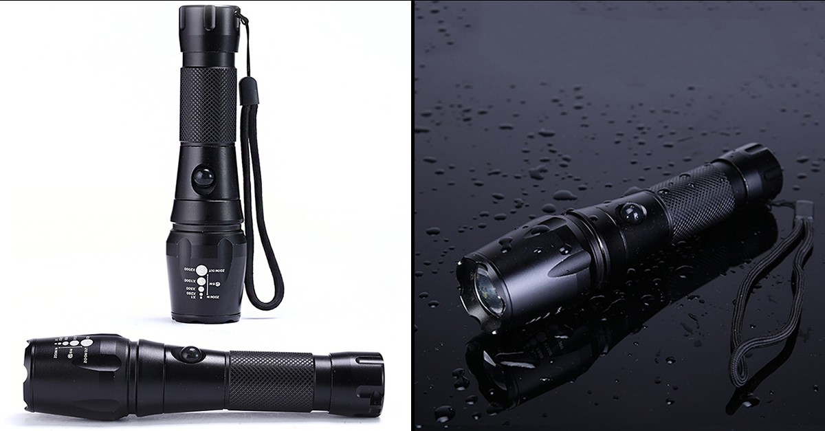 High Performance 1600 Lumen Tactical Flashlight