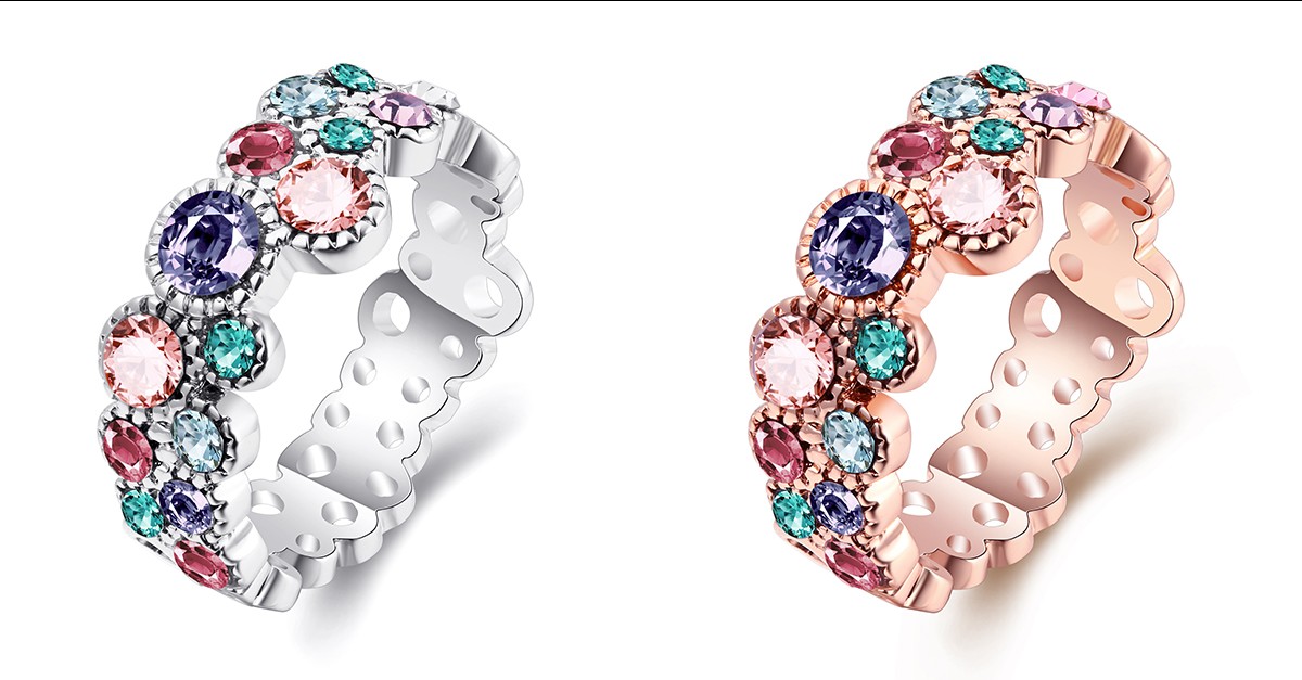 18kt Gold "Bauble" Ring - 2 Finishes