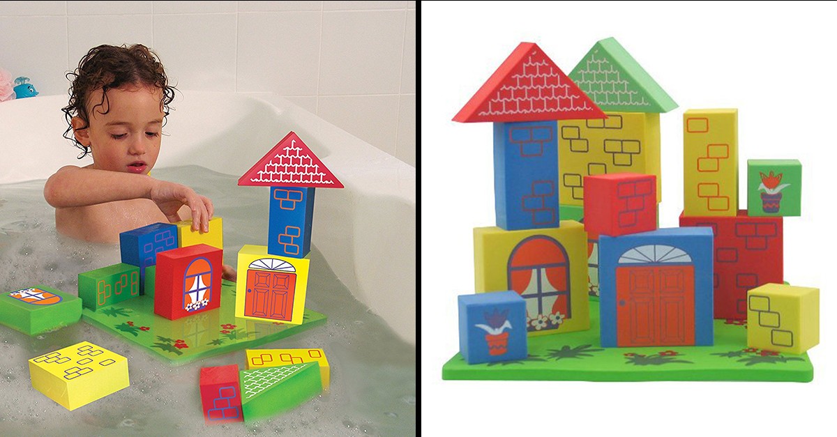 15 Piece Edushape Floating Bath Block Set