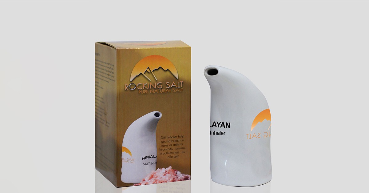 Himalayan Natural Crystal Salt Inhaler