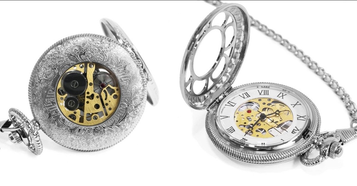 Kansas City Railroad Pocket Watch