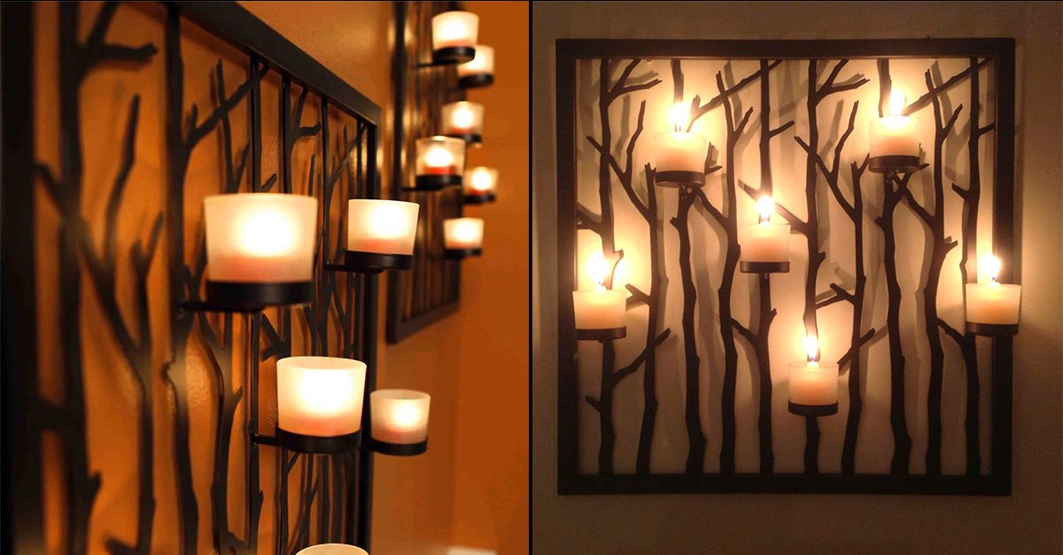 PartyLite® Woodland Candle Stand with Sconces