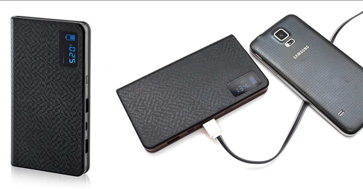 LG Powered 10,000mAh Intelligent 2-Port Power Bank