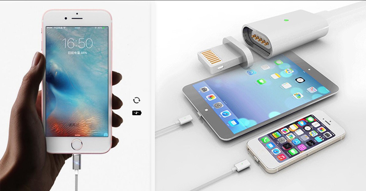 High Speed Magnetic Snap and Charge Cable for iPhone