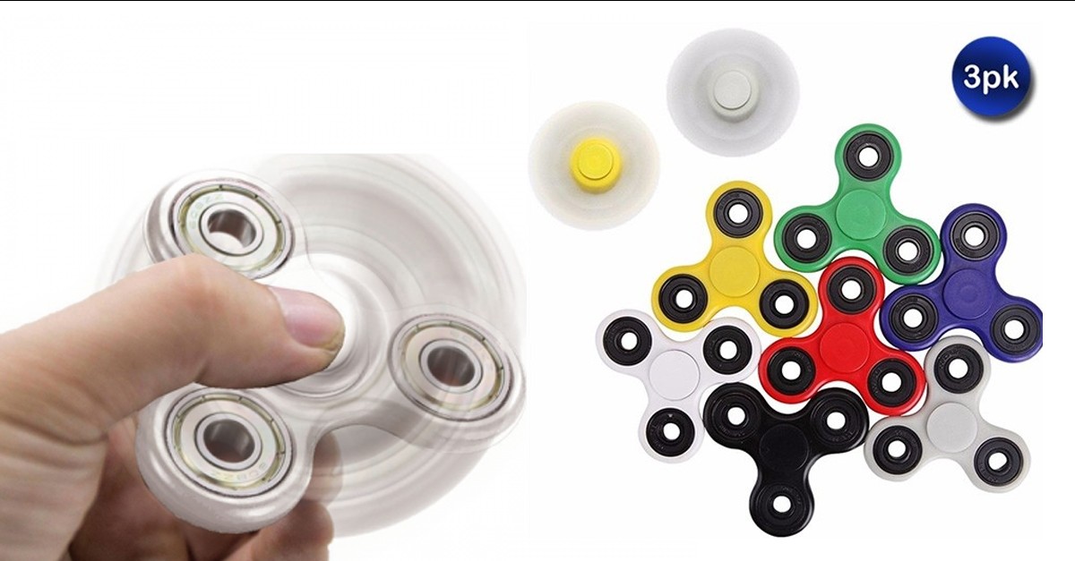 3 Pack: Fidget Spinner