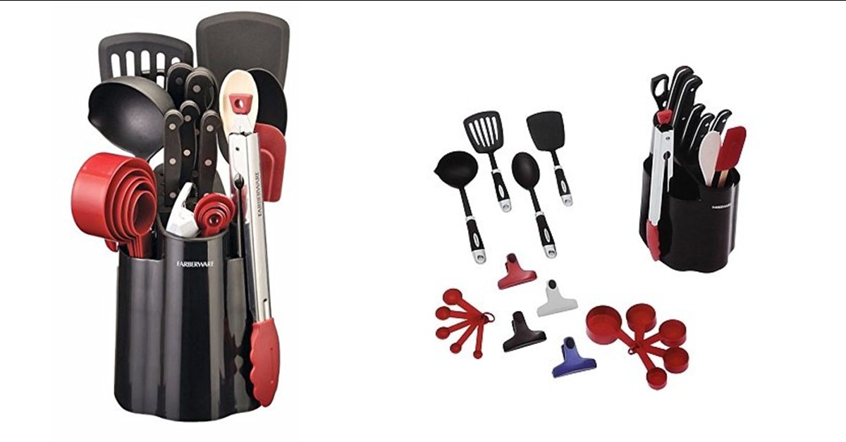 28 Piece Farberware Professional Cutlery and Tool Set