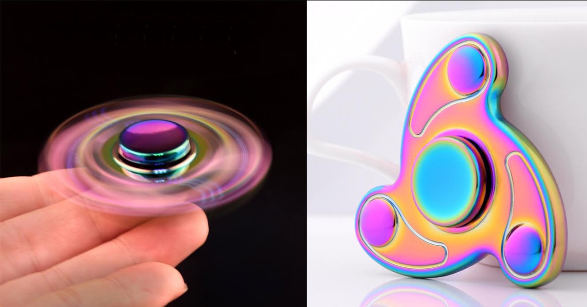 Rainbow Disc Fidget Spinner
