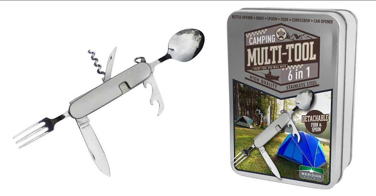 6 In 1 Camping Multi Tool