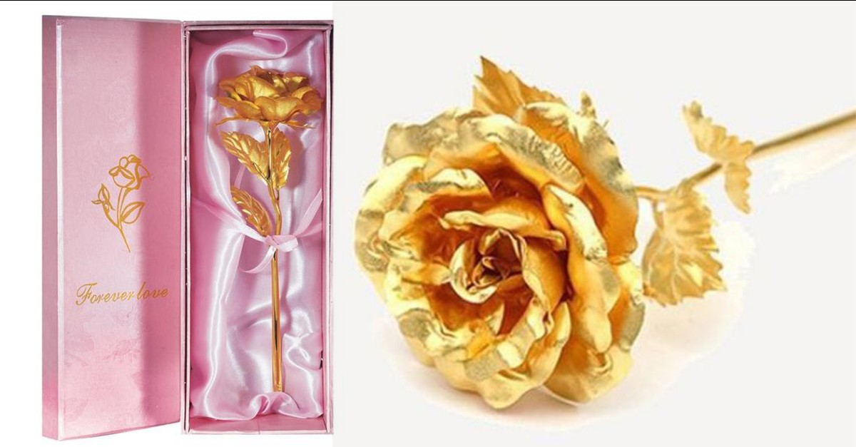 24kt Forever Gold Rose