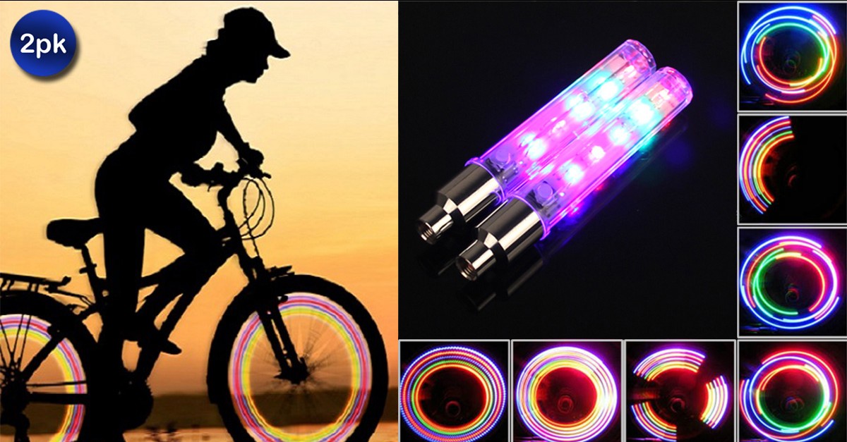2 Pack: LED Wheel Lights