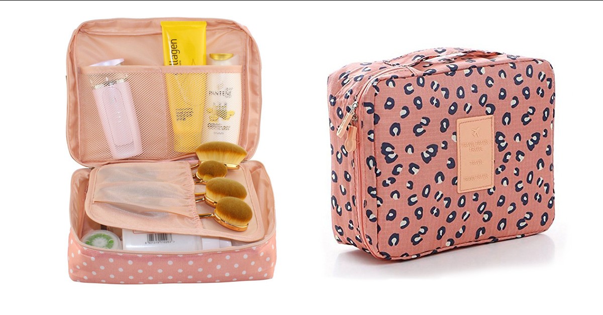 Printed Portable Travel Pouch - 5 Styles