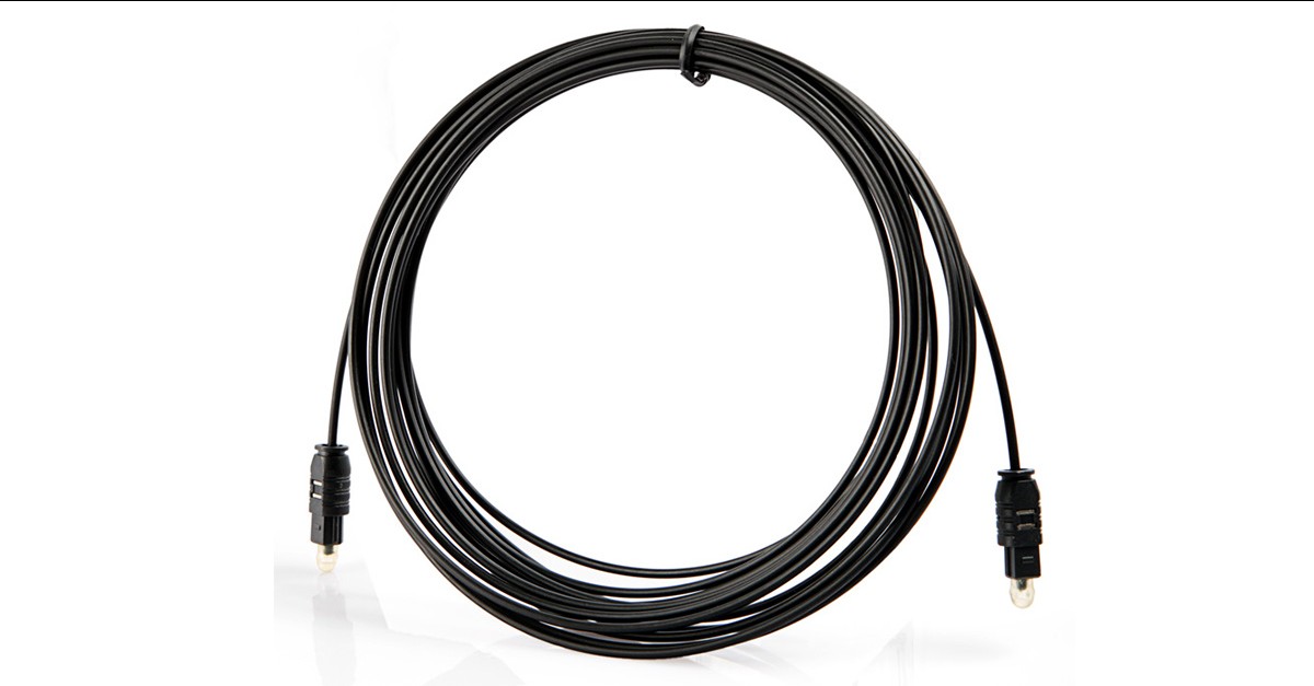 16ft Fiber Optic Audio Cable