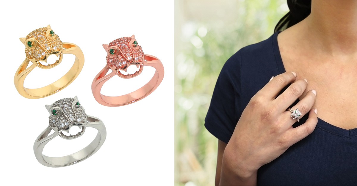 Panther Rings - 3 Finishes