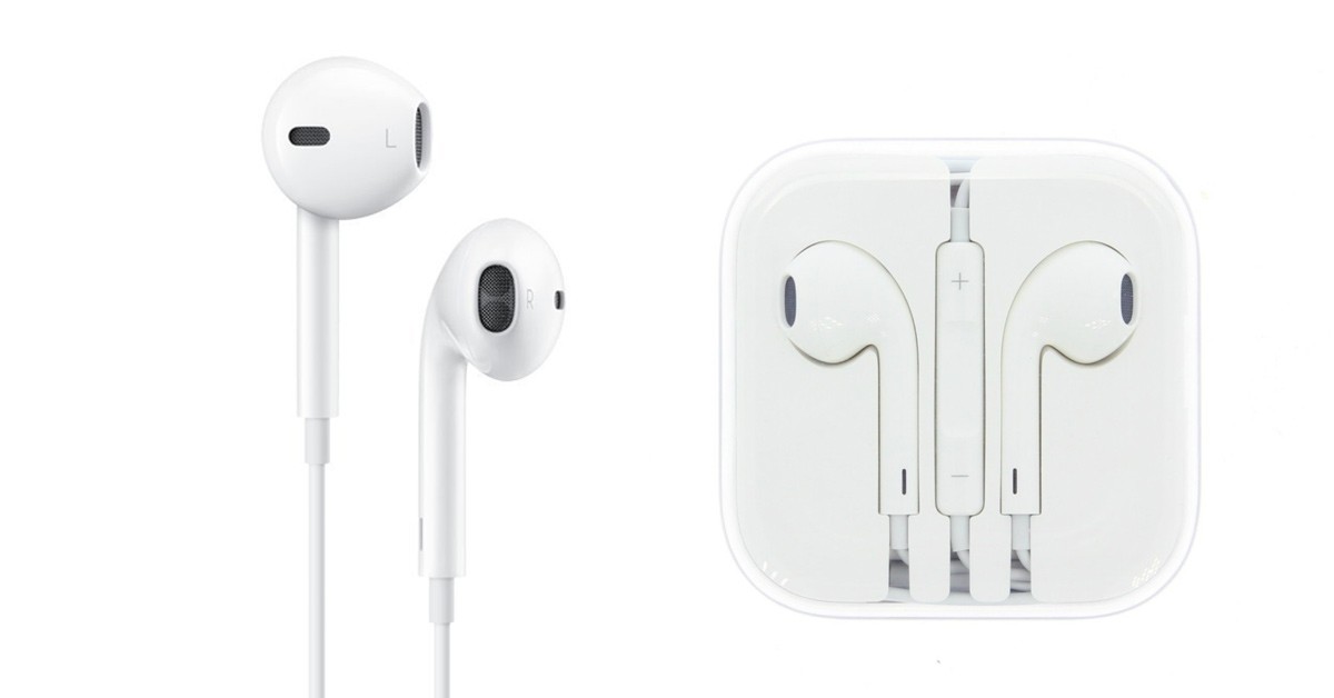1 or 2 Pack: EarPods with 3.5 mm Headphone Plug