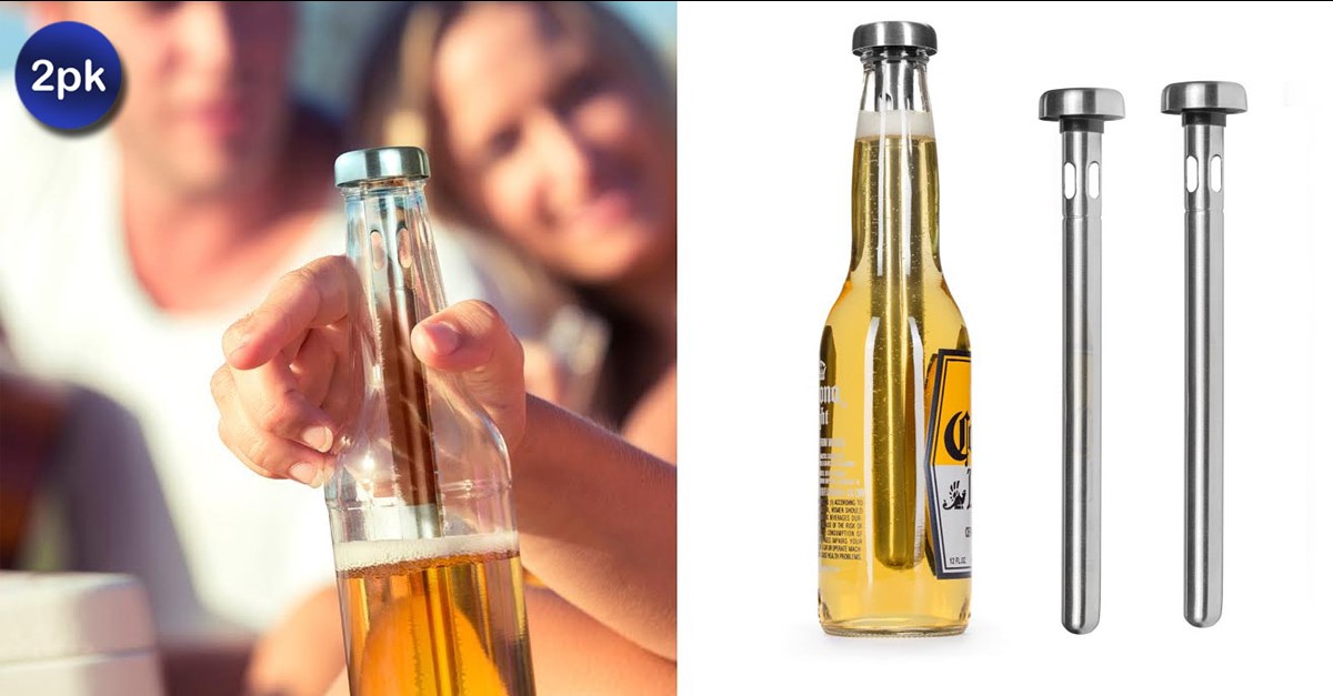 2 Pack: Beer Cooling Sticks