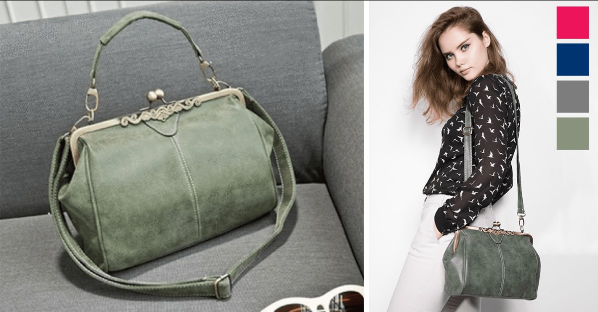 Retro Shoulder Bag - 4 Styles