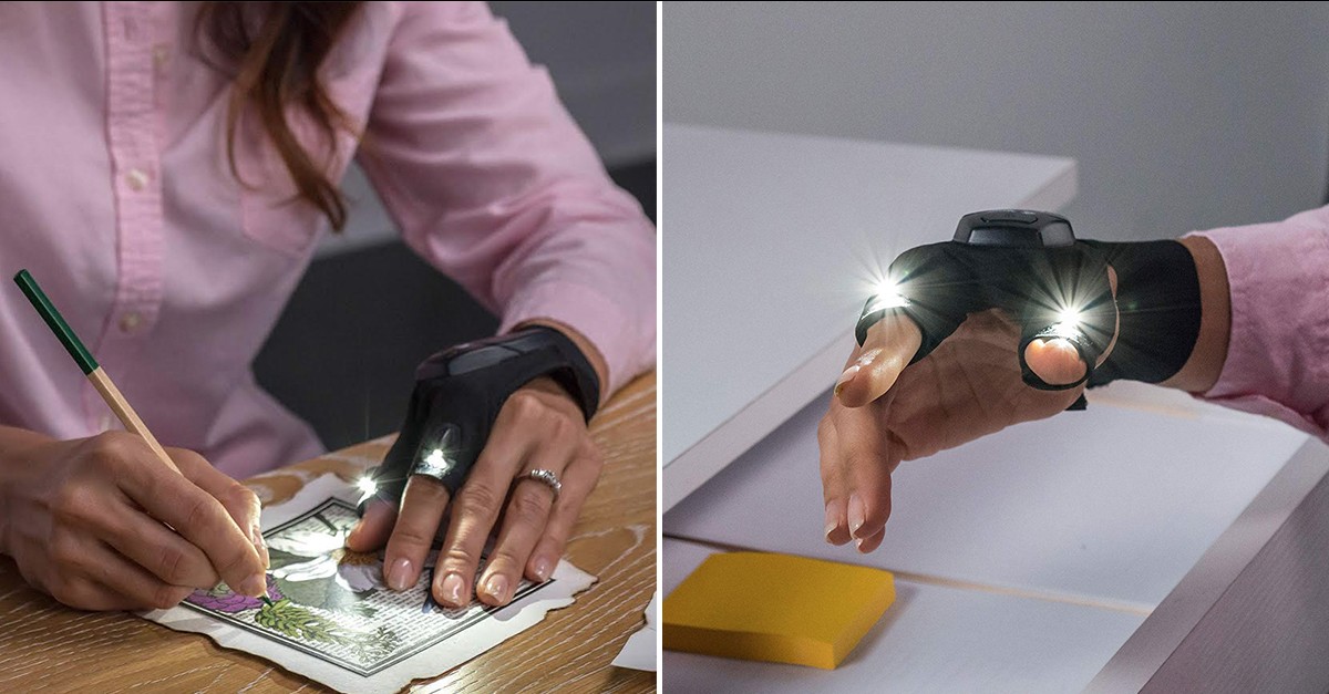 Atomic Beam Glove with Rechargeable Battery by BulbHead