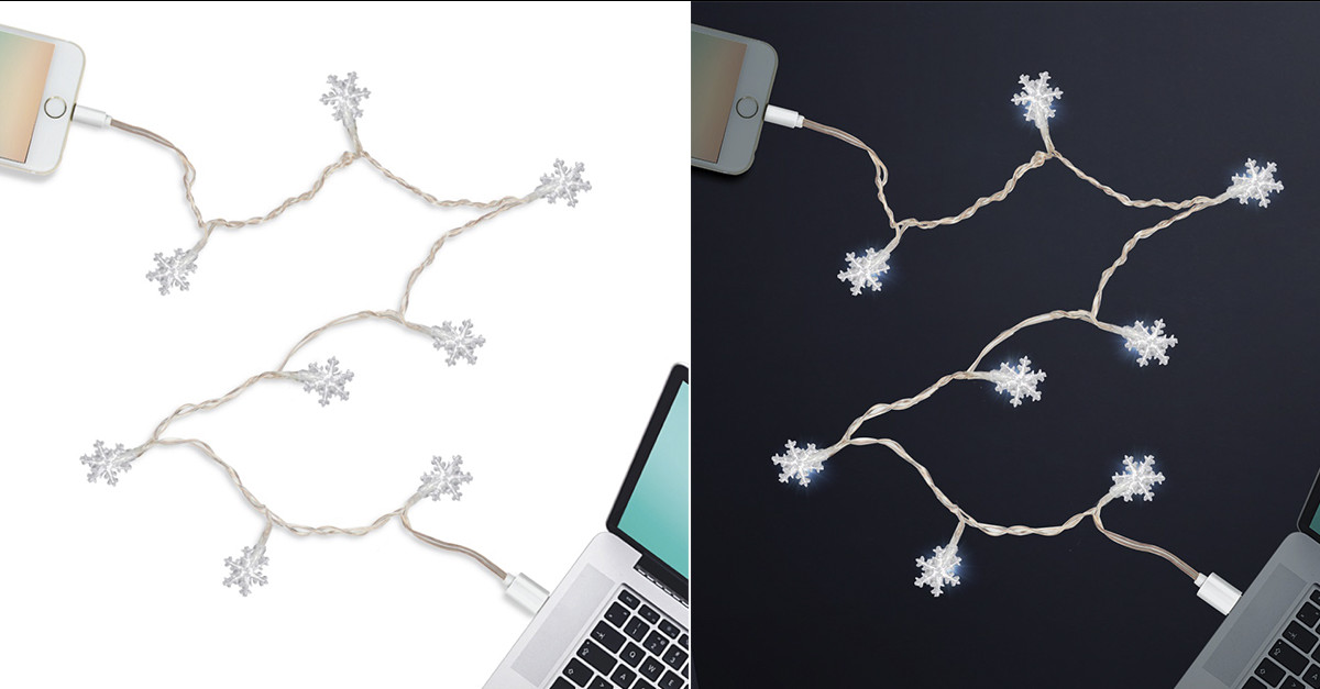 LED String Light Lightning Cable
