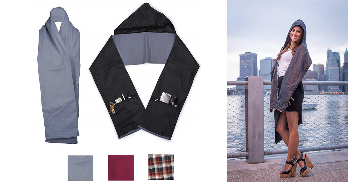 The RainScarf Reversible Scarf - 3 Colors