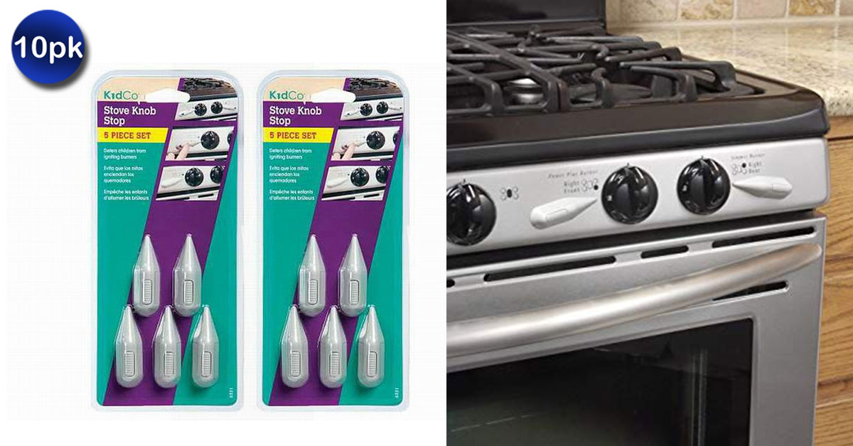 10 Pack: Stove Knob Stop