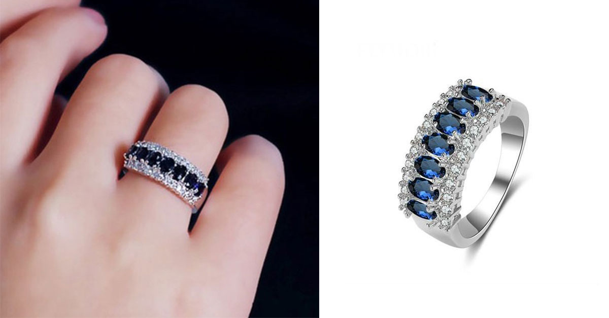 White Gold & Cubic Zirconia "Duchess" Rings - 3 Styles