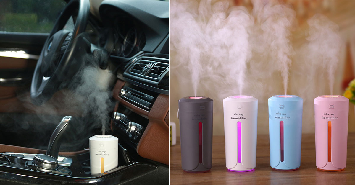 Car Cup Humidifier - 4 Colors