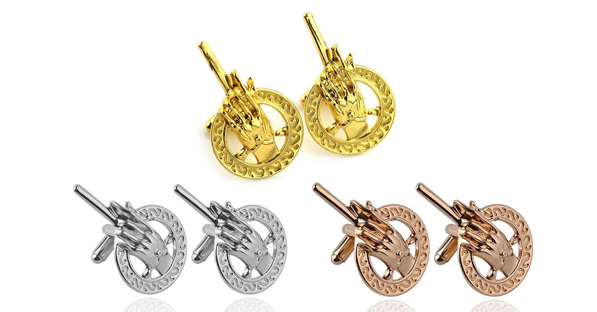 Hand of The King Cuff Links - 3 Colors