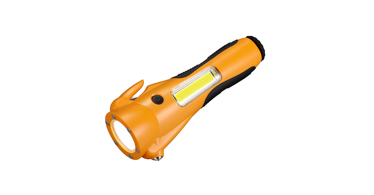 6-in-1 Emergency Flashlight Tool