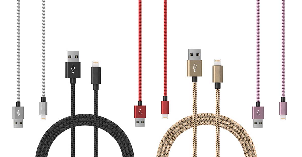 MFI Certified Lightning Charging Cable for iPhone - 6 Colors