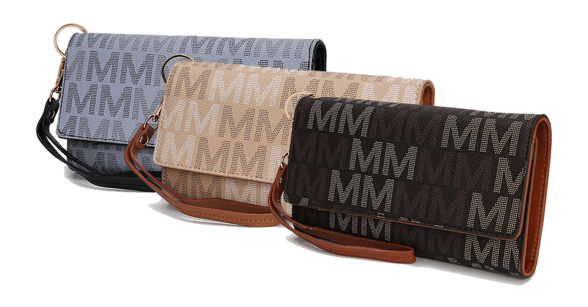 MKF Collection Gail M Signature Cellphone Wallet Wristlet by Mia K ...